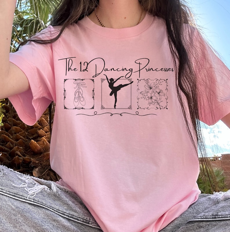 The 12 Dancing Princesses Inspired Princess Genevieve T-shirt - Etsy