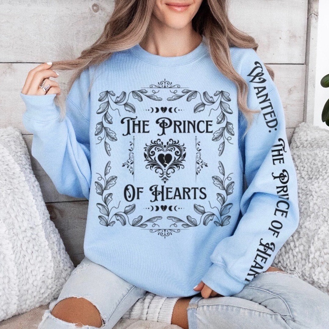 Prince of Hearts Jacks Wanted: the Prince of Hearts Sleeve Crewneck ...