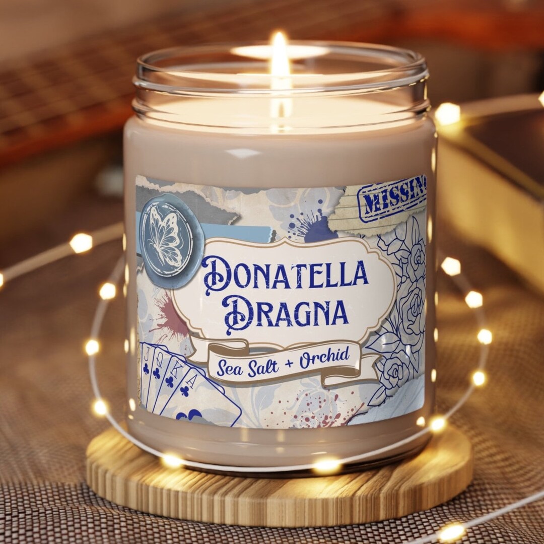 Donatella Dragna Caraval Series Inspired OUABH Scented Soy Candle, 9oz ...