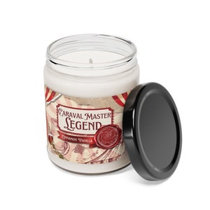 Caraval Master Legend Themed Scented Soy Candle, 9oz - Etsy