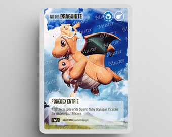 Dragonite Custom Card - Etsy