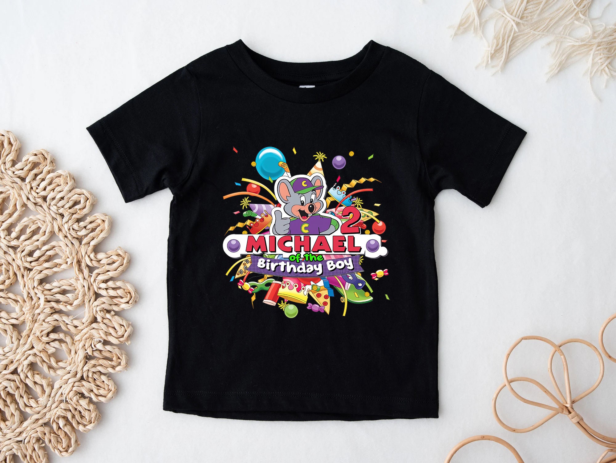Chuck E Cheese Birthday Shirt, Chuck E Cheese Family Matching Shirts ...