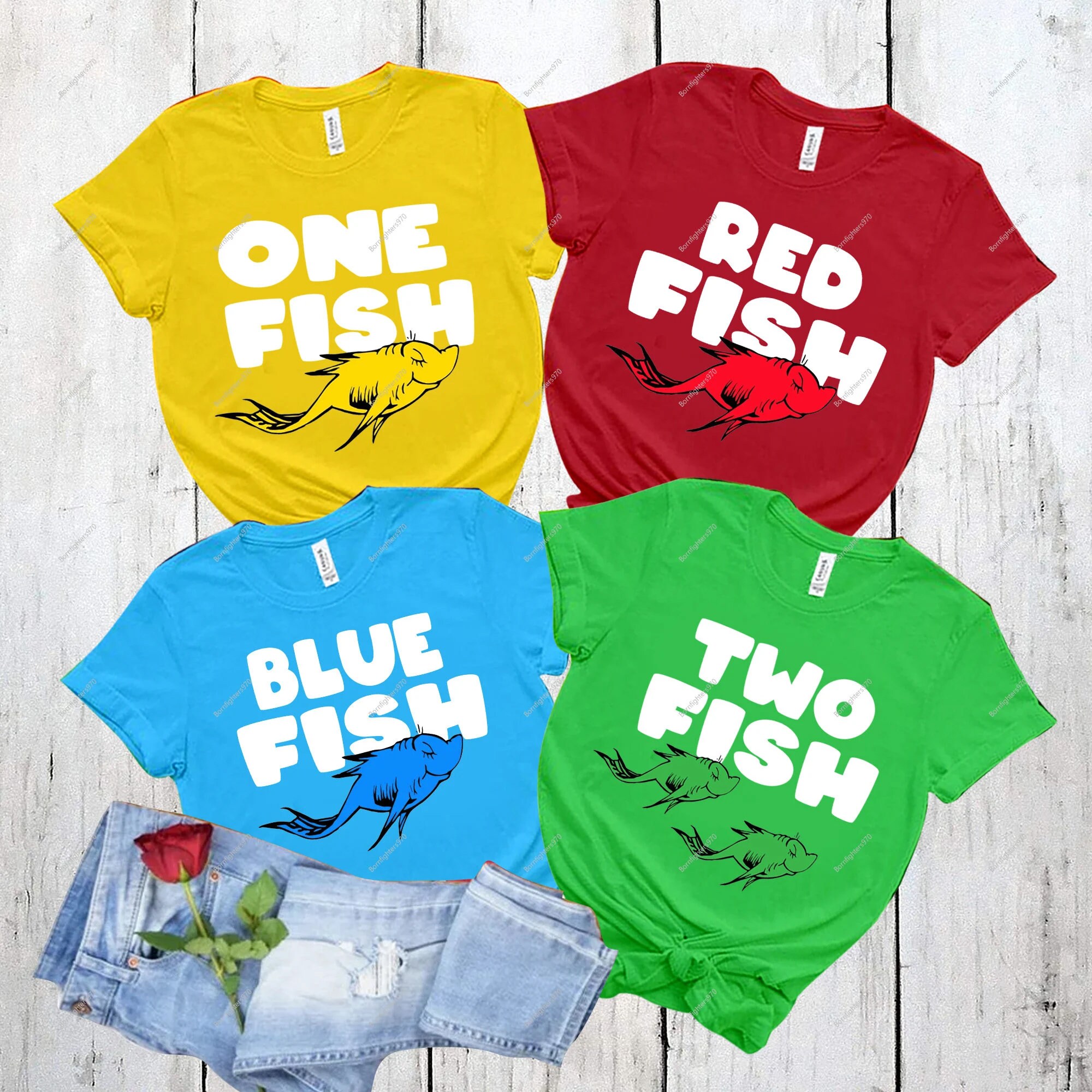 One Fish Two Fish Red Fish Blue Fish Costume