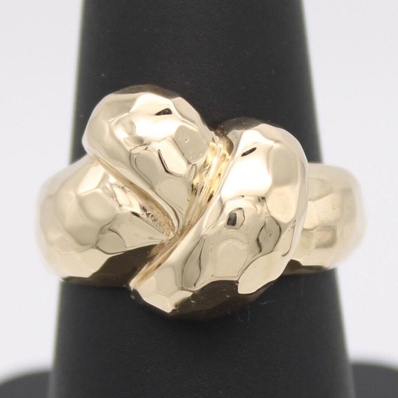 Overlapping Ring - Etsy