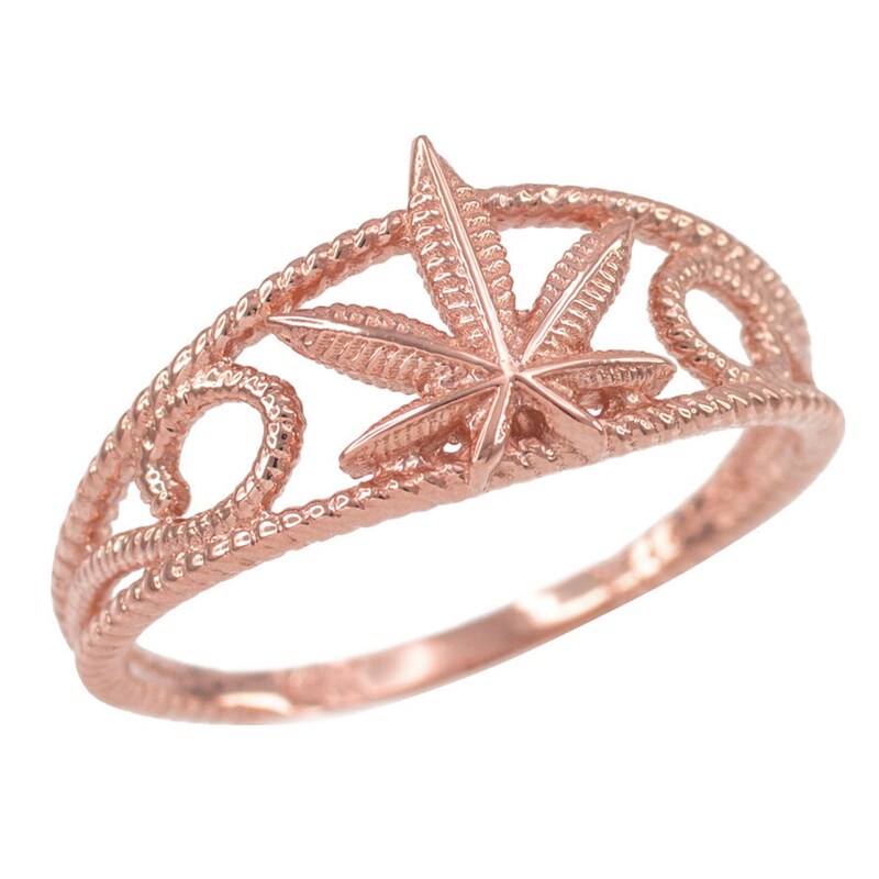 Marijuana Ring - Etsy