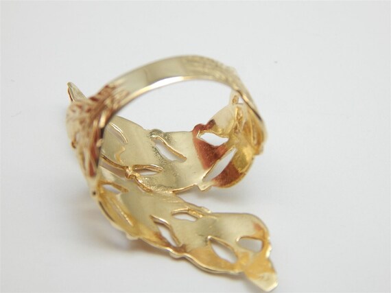 Leaf Ring Wrap