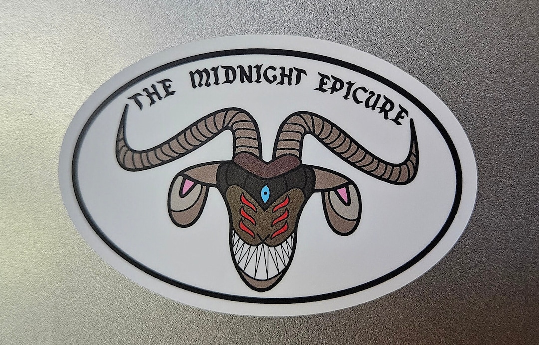 The Midnight Epicure DCC Patch Sticker - Etsy