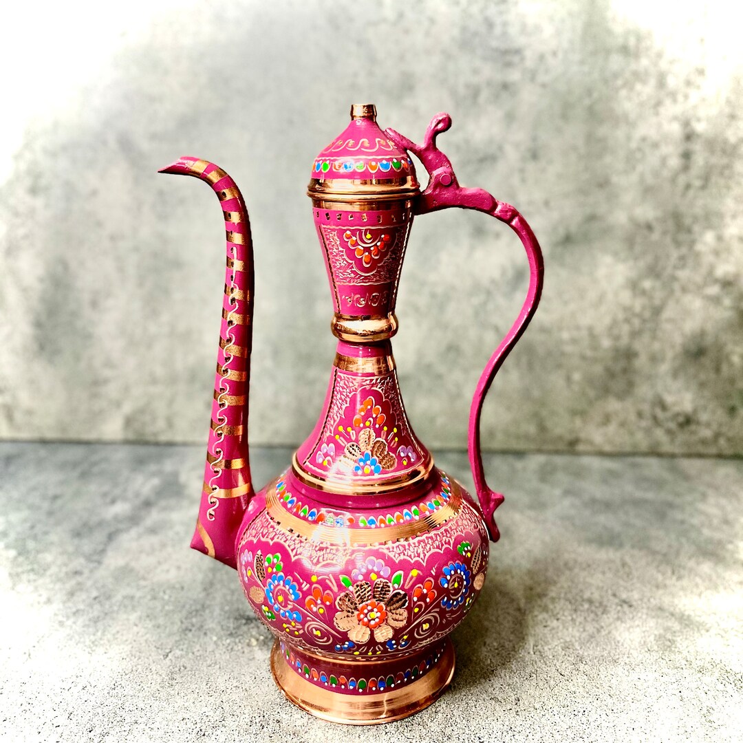 Copper Pitcher, Traditional Ibrik , Copper Watering Can - Etsy
