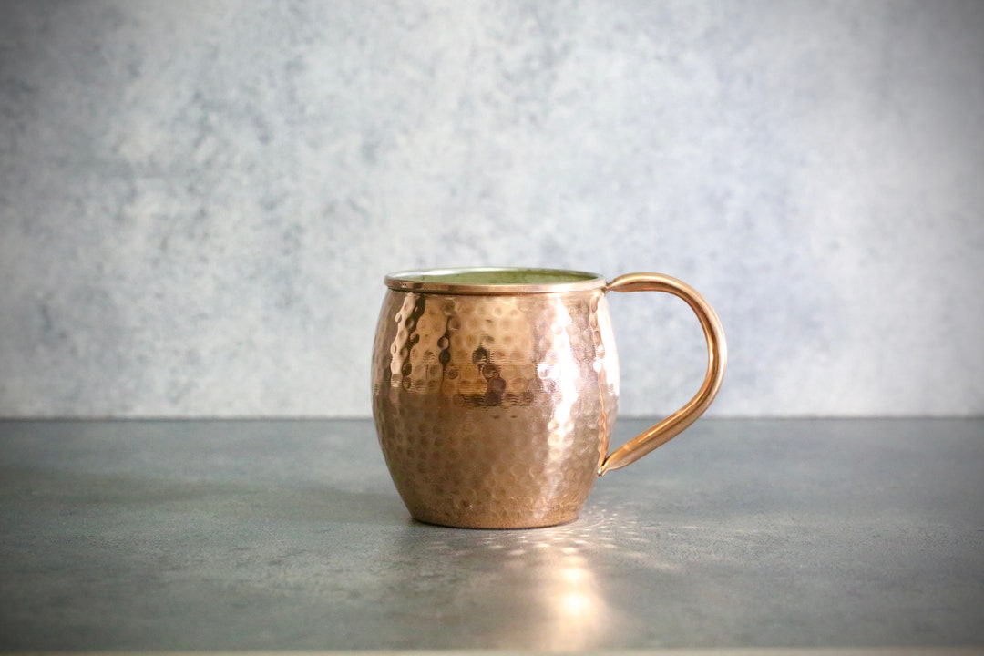 Hammered Solid Copper Mug Moscow Mule Mug - Etsy
