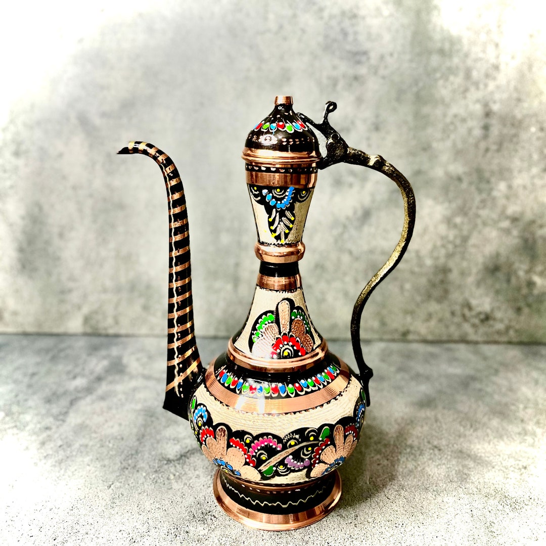 Copper Pitcher, Traditional Ibrik , Copper Watering Can - Etsy