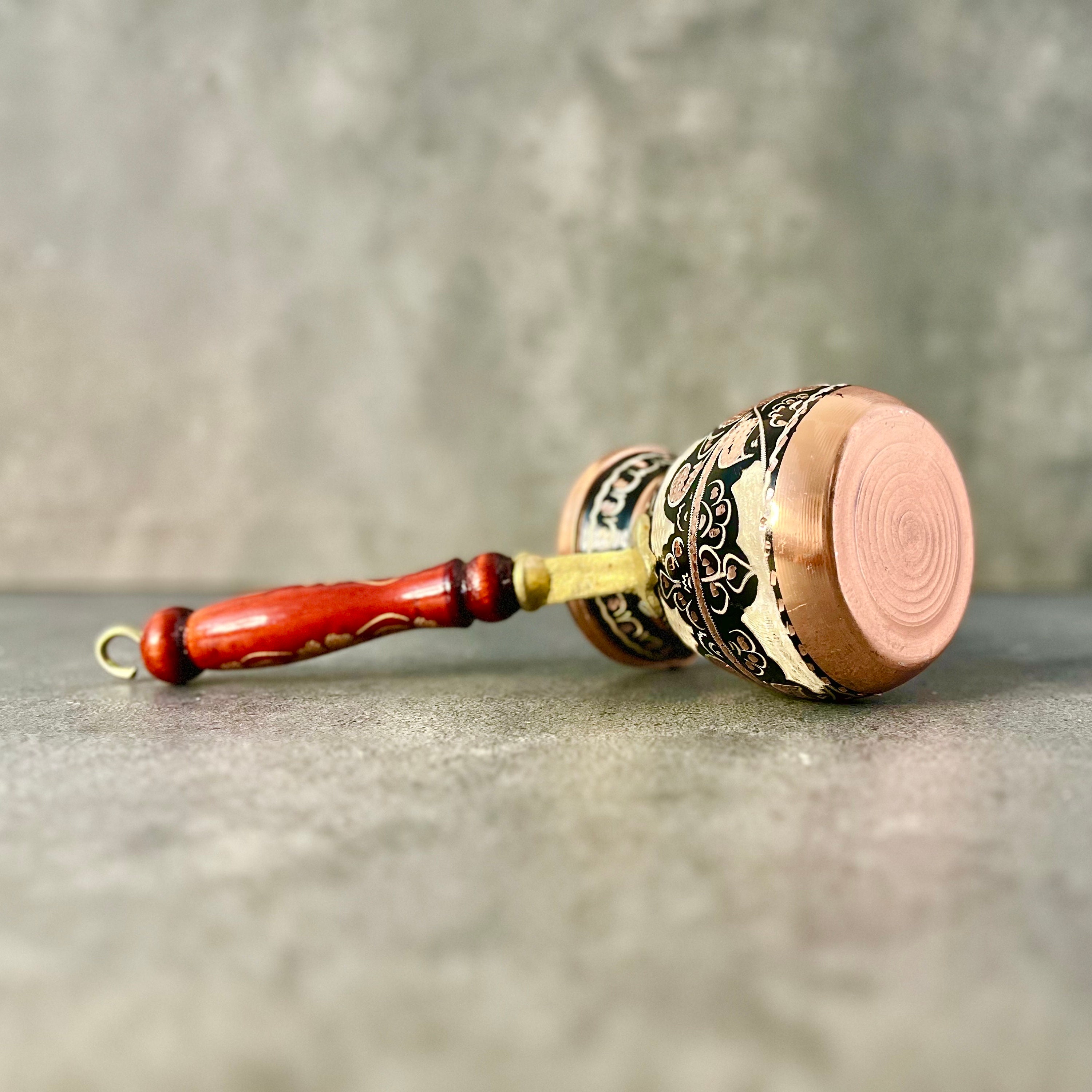 Engraved Solid Copper Turkish Greek Coffee Pot, Turkish Coffee Pot ...