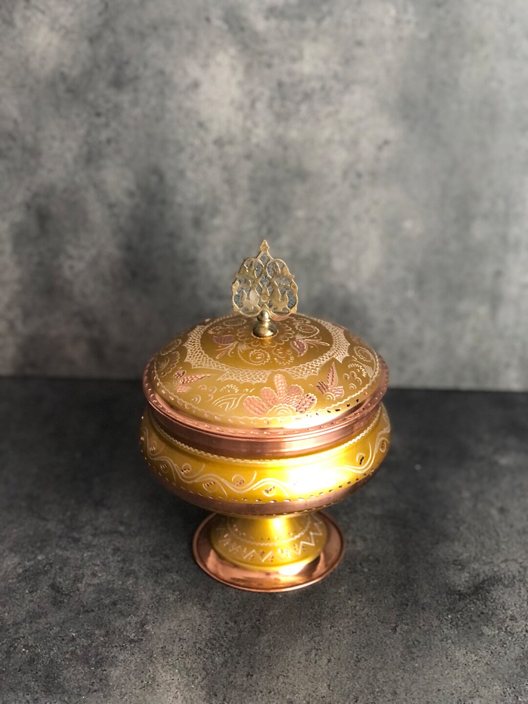 Copper Kitchen Pot, Copper Sugar Bowl, Traditional Turkish Delight Bowl ...