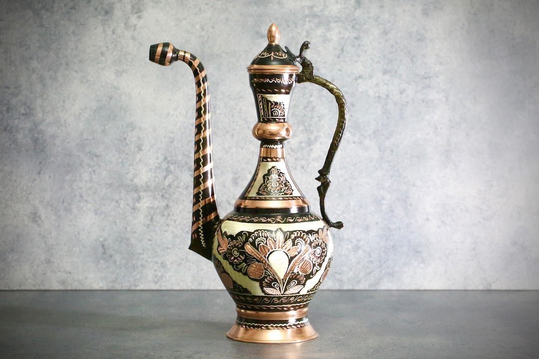 Copper Pitcher, Traditional Ibrik , Copper Watering Can, Home Design - Etsy