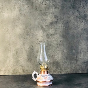 Handmade Copper Oil Lamp: Vintage Turkish Kerosene Lantern - Etsy