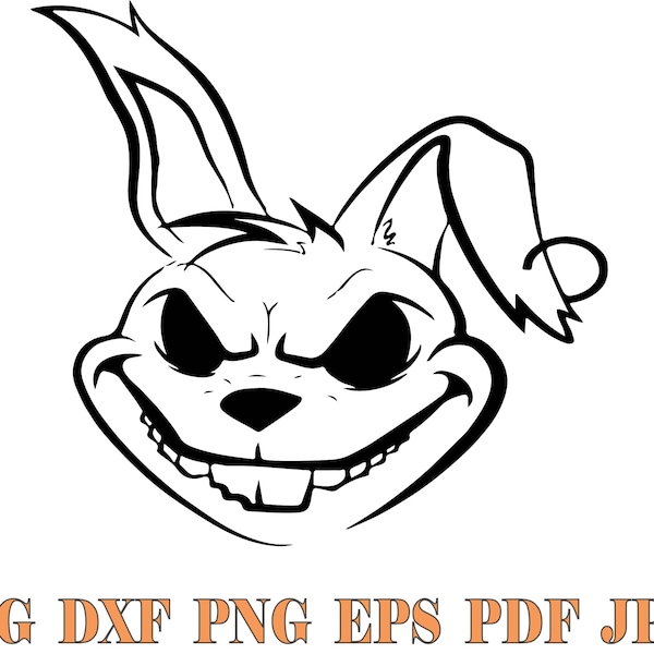 Evil Bunny - Etsy
