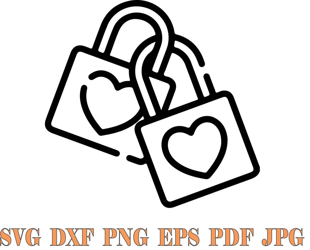Locked in Your Heart Svg, Padlocks Svg, Locks Svg, Security, Lock and ...