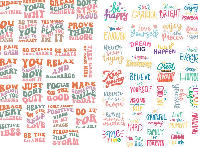 750 Stickers Bundle for Commercial Use Digital Stickers Pack Printable ...