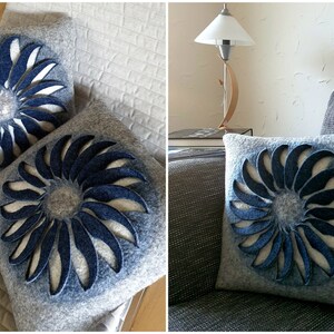 Video Tutorial ENGLISH, Felting, Wet Felted Pillow, Step-by-step Felt ...