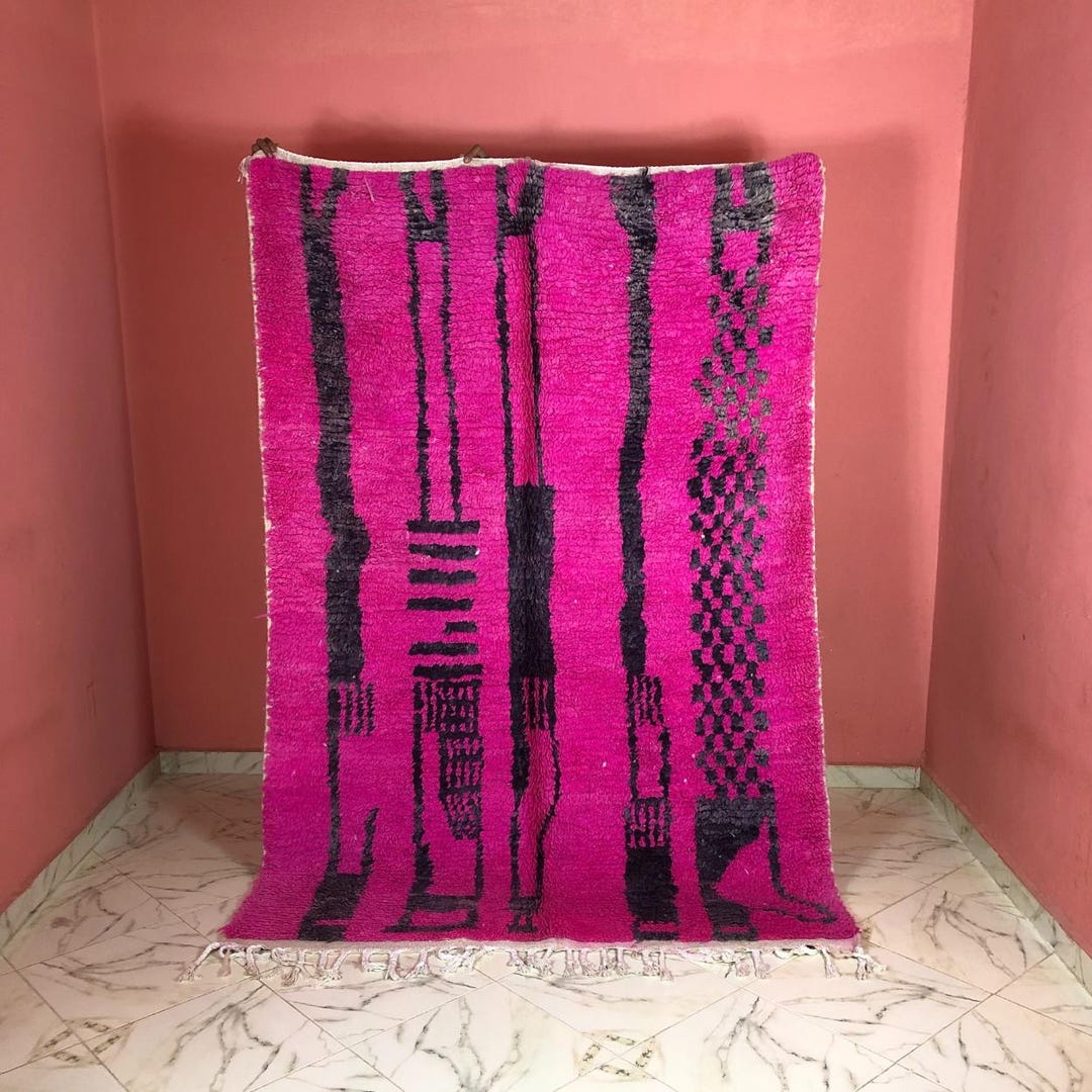 Moroccan Wool Carpet, Moroccan Area Rug, Large Outdoor Rugs for Patio ...