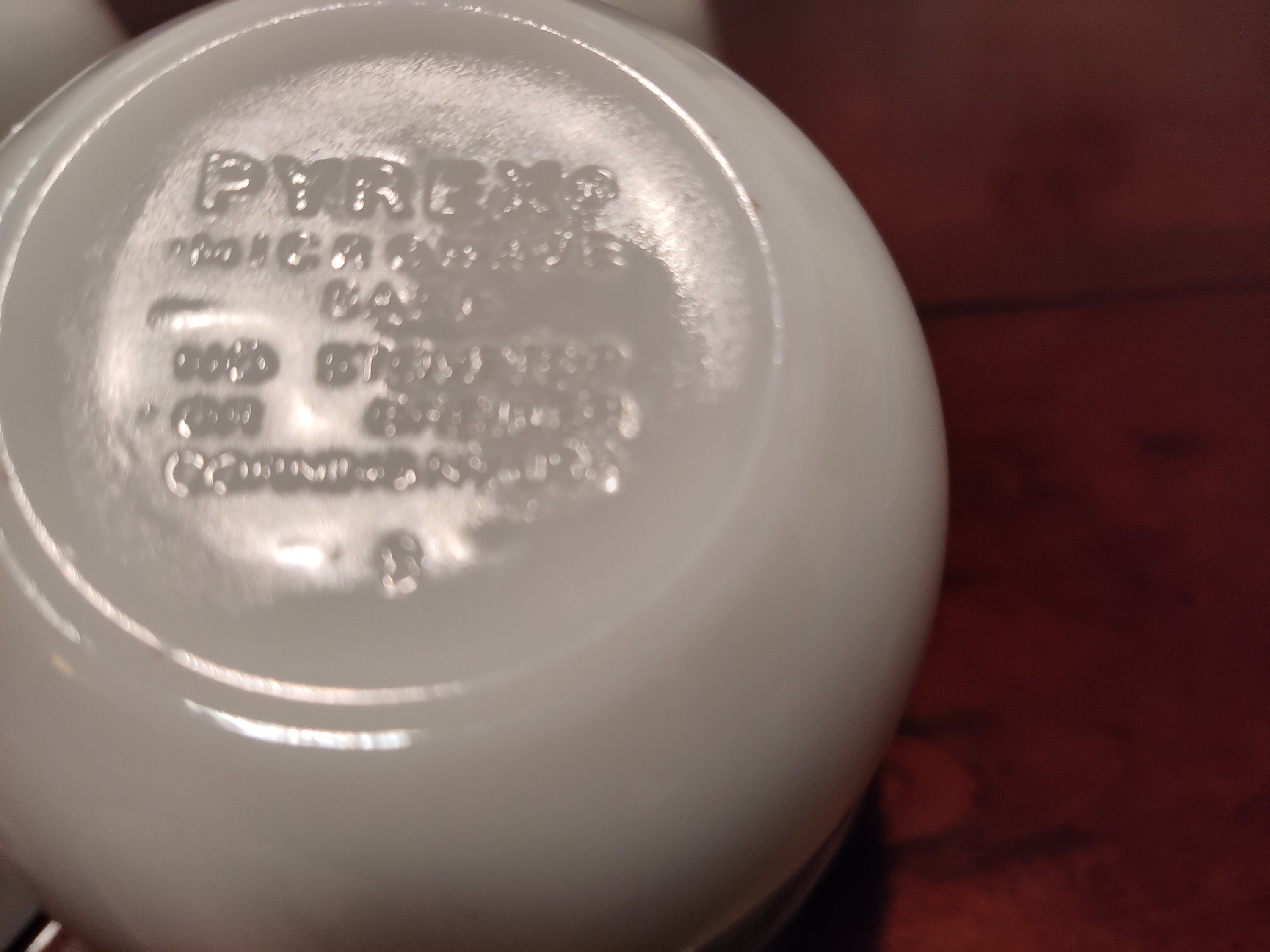 1960s Vintage Milk Glass Pyrex Set of 4 Orange Brown Flower - Etsy