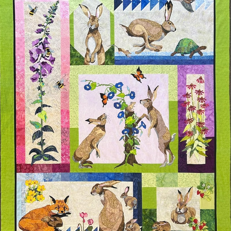 Bunny Quilt Pattern - Etsy