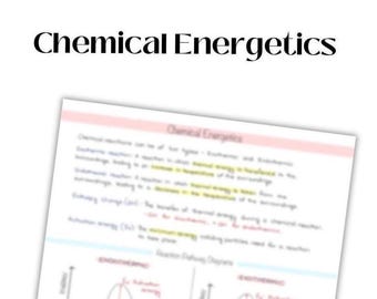 States of Matter Chemistry Notes Handwritten Summary Sheet Handout ...