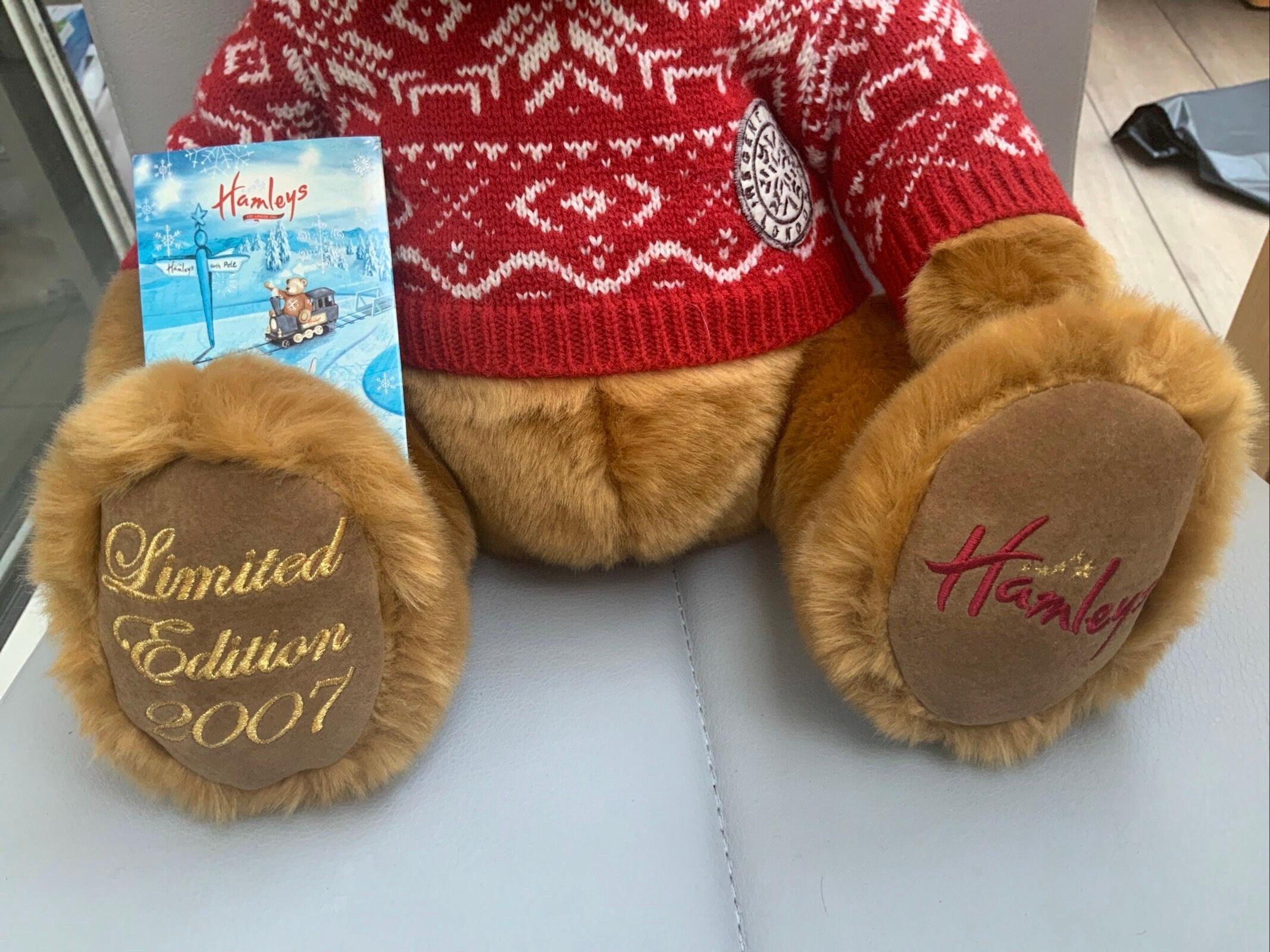 Hamleys London Limited Edition Teddy Bear Etsy UK