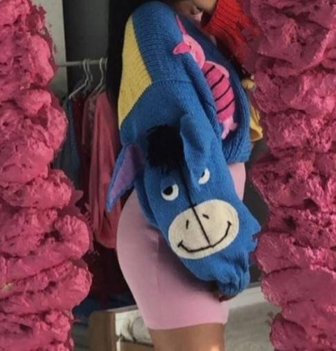 Pnkimera, Teddy Bear Jacket, 3d Teddy Bear Sweater, Handmade Crop ...