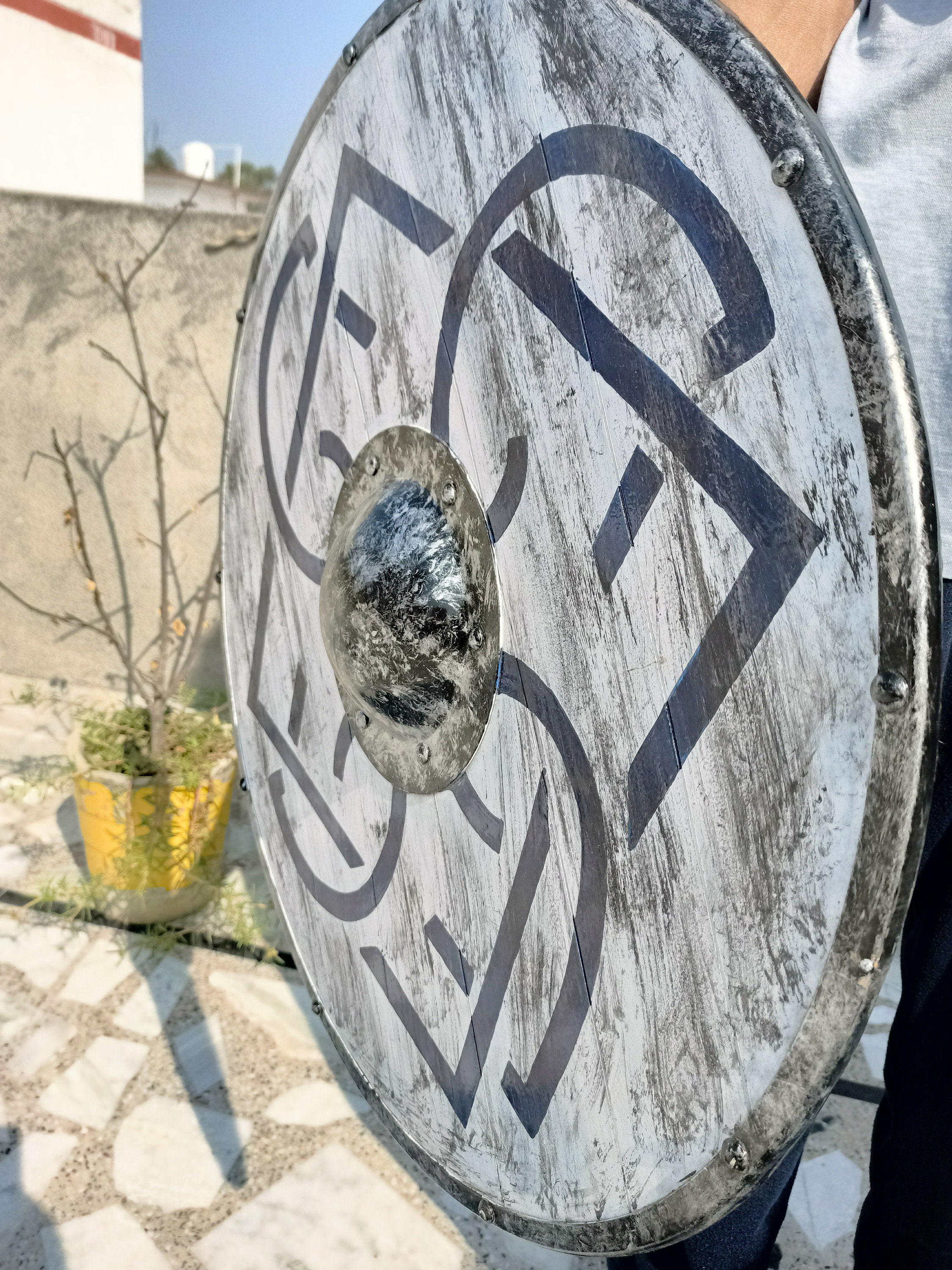 Medieval Viking Shield Eivor Valhalla Cosplay Ragnar Battle Ready ...