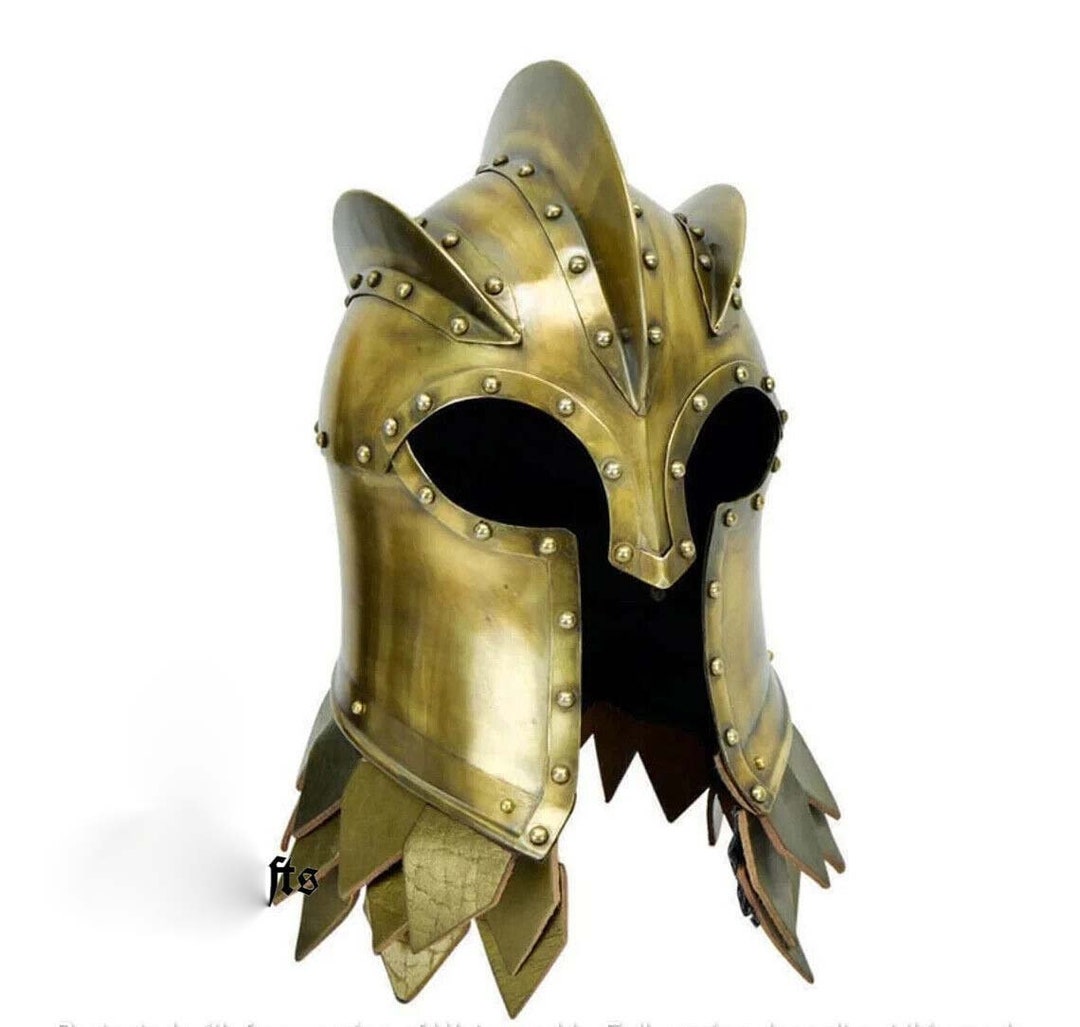 Medieval Kings Guard Helmet Game of Thrones Helmet, Great King Leonidas ...