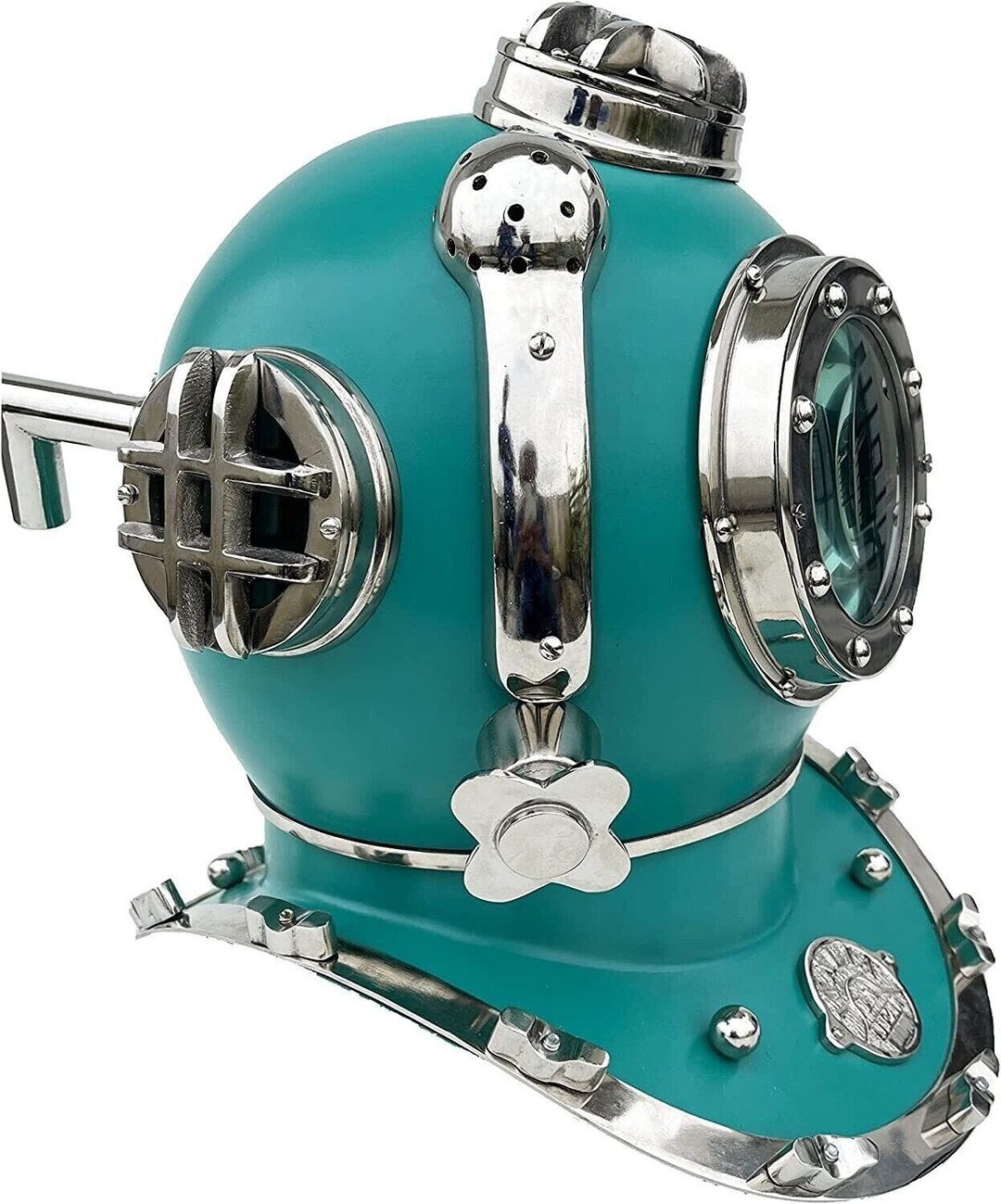 Scuba Diving Nautical Green Helmet Maritime Ship's Decorative Helmet ...