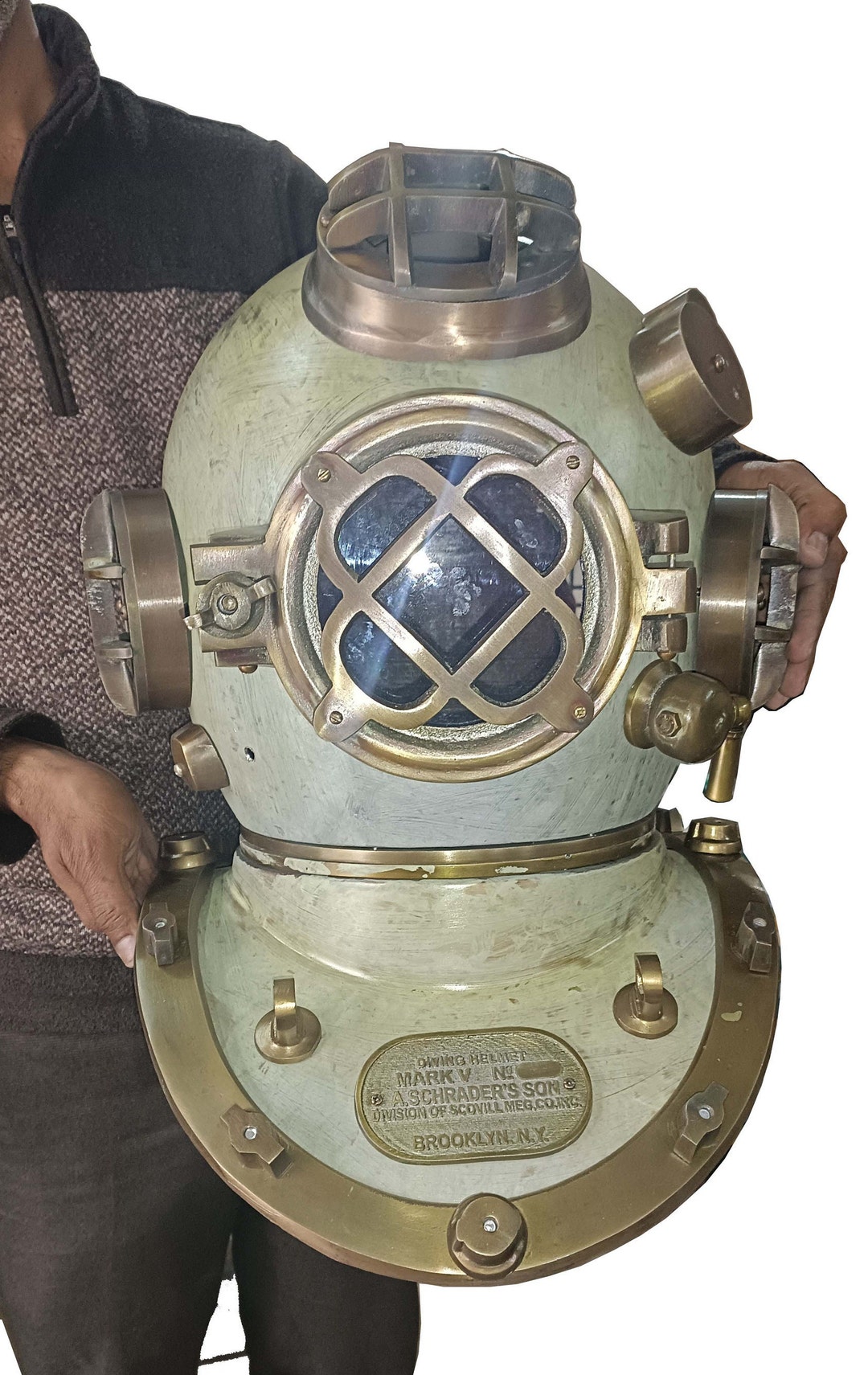 1967 Morse Mark V US Navy Diving Helmet /divers Helmet/ Divers - Etsy