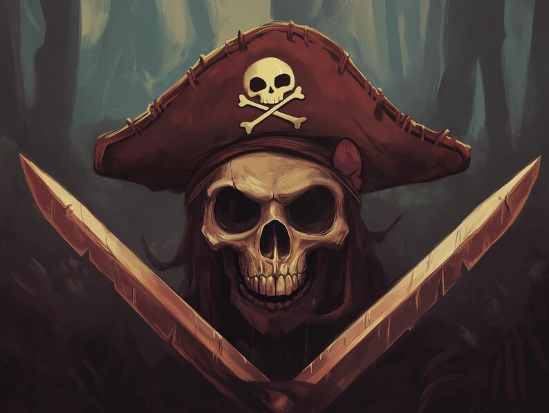 100+ Procreate Pirate & Adventure Stamps, Brushes for Procreate ...