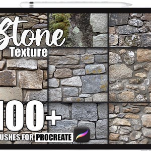 100+ Procreate Stone Texture Brushes, Realistic Texture Brushes for ...