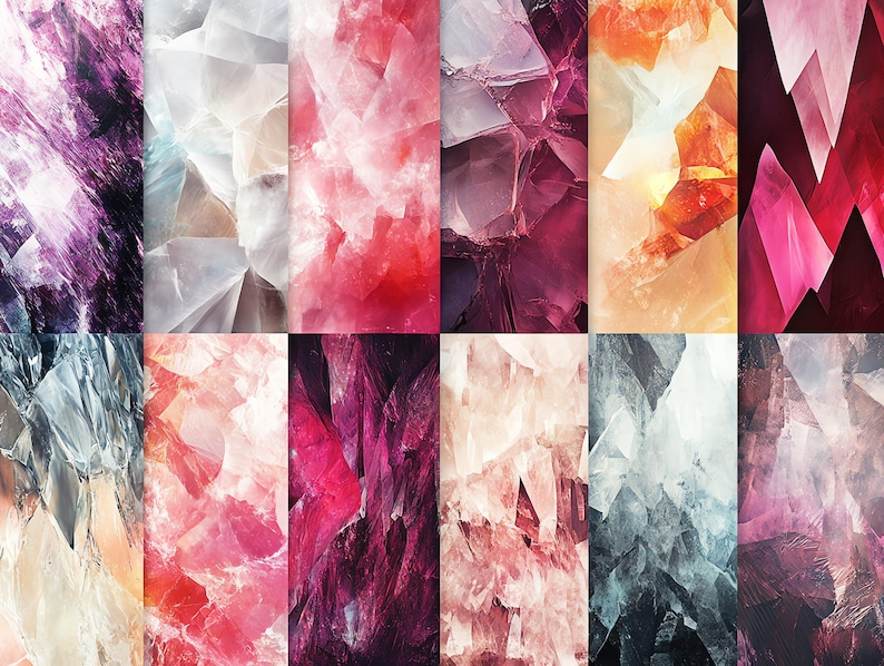 100+ Procreate Crystal Texture Brushes, Realistic Texture Brushes for ...