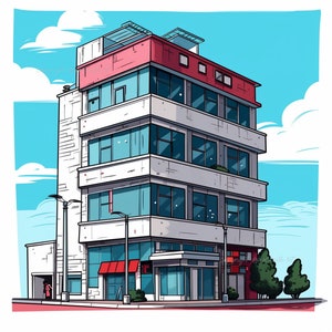 100+ Procreate Building Stamps, Building Brushes for Procreate, Instant ...