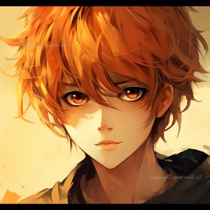 100+ Procreate Anime Boy Hair Stamps, Anime Boy Hair Guide Brushes for ...