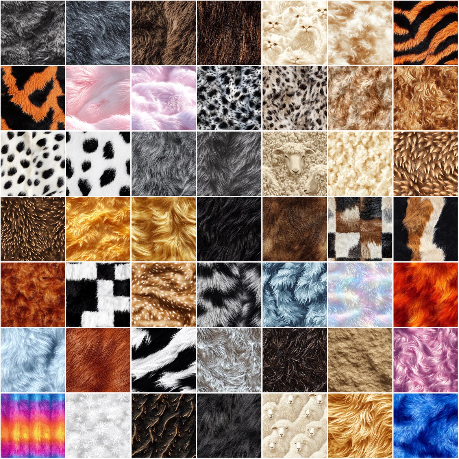 100+ Procreate Fur Texture Brushes, Realistic Texture Brushes for ...
