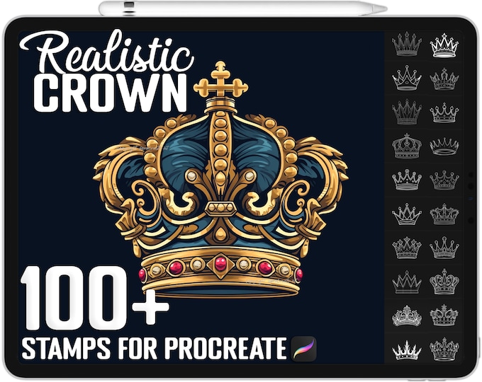 Crown Tattoo Design White Background PNG File Download High Resolution ...