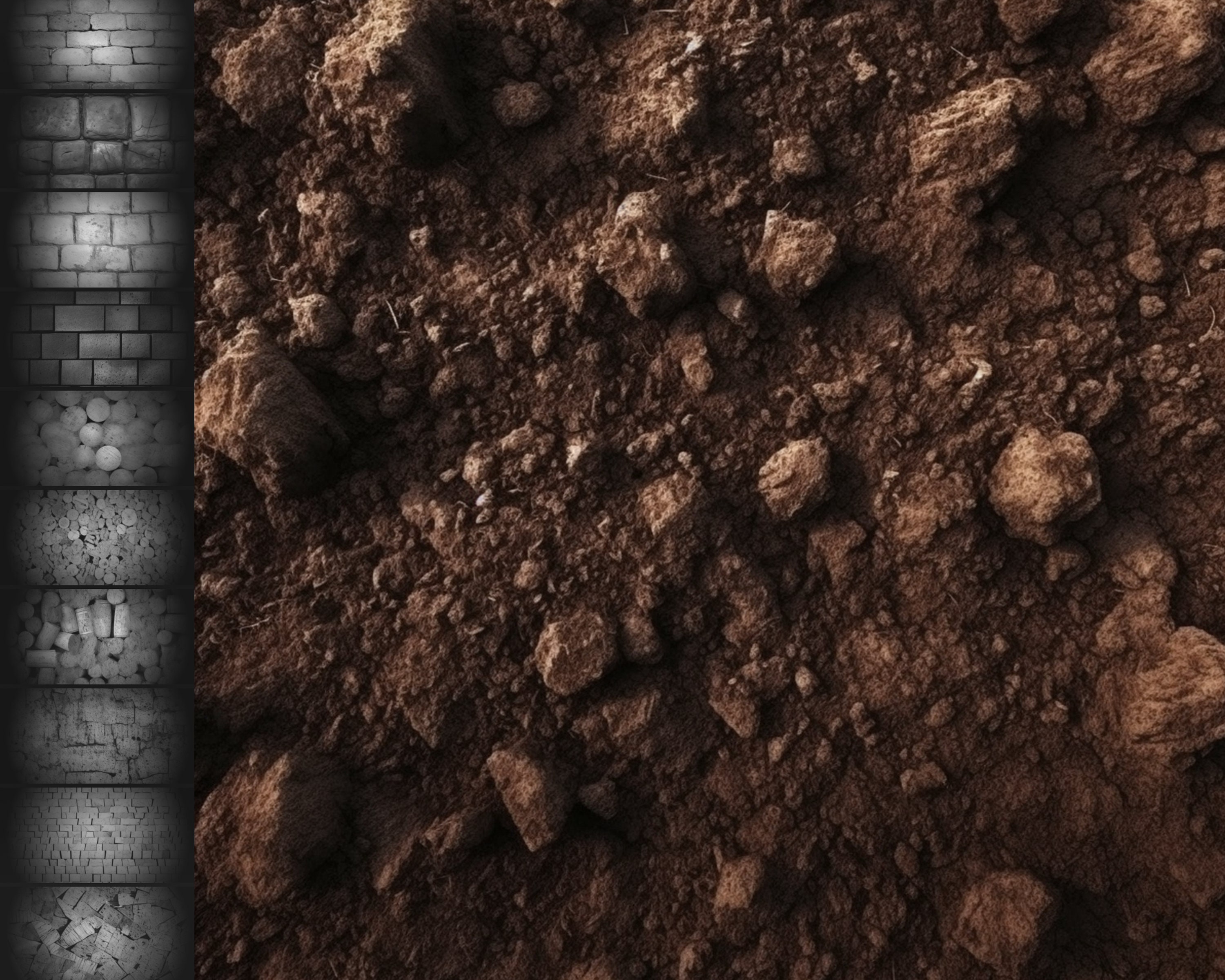 100+ Procreate Ground Texture Brushes, Realistic Brushes for Procreate ...