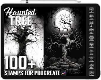 100 Procreate Bark Texture Brushes Tree Bark Texture for - Etsy