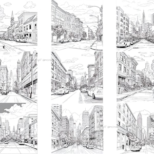 100+ Procreate City Street View Stamps, City Street View Brushes for ...