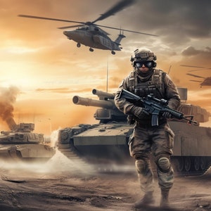 100 Procreate Military Stamp Bundle, Military Brushes for Procreate ...