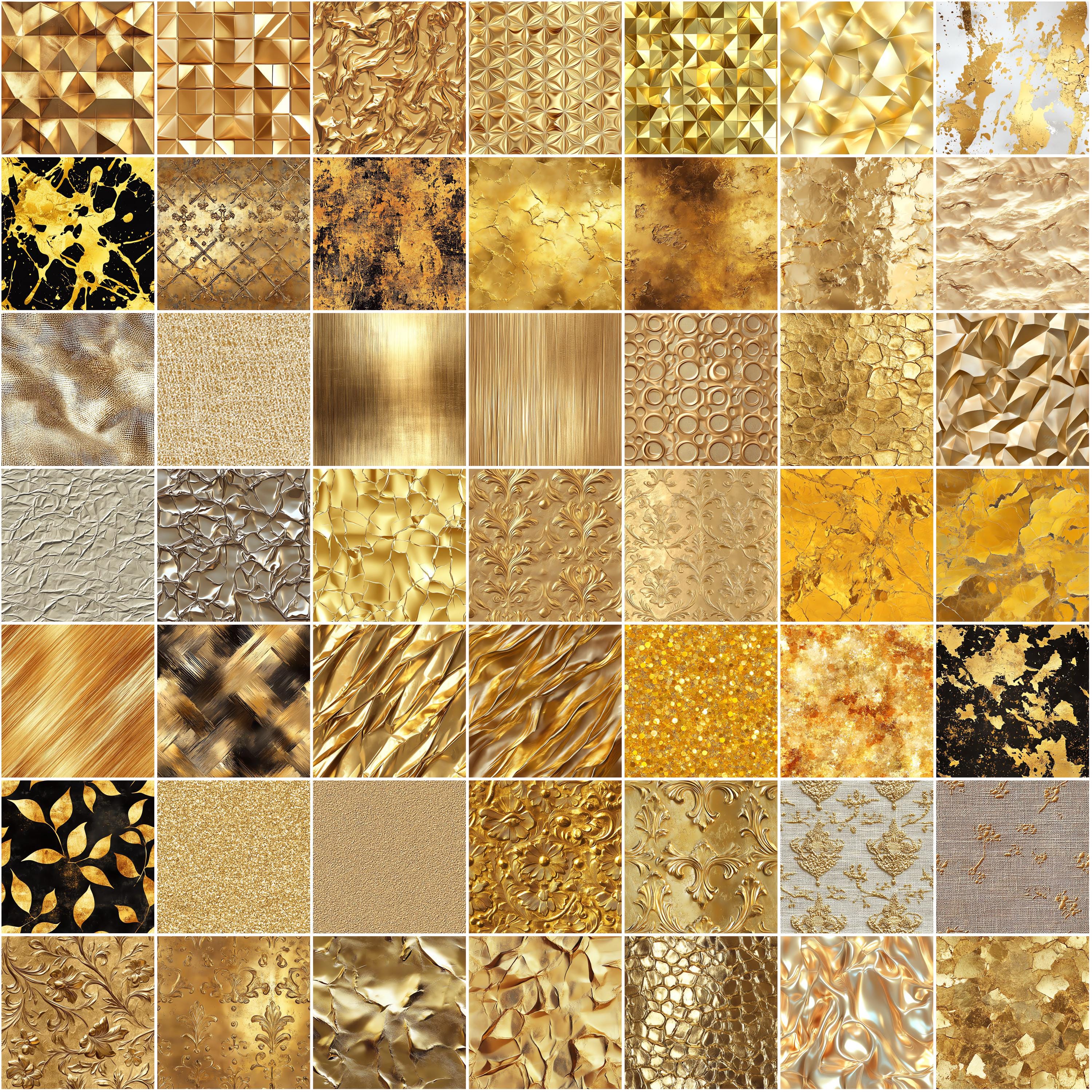 100+ Procreate Gold Texture Brushes, Realistic Texture Brushes for ...