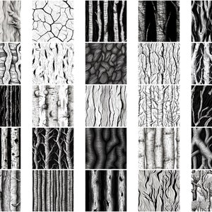 100+ Procreate Tree Bark Texture Brushes, Realistic Brushes for ...