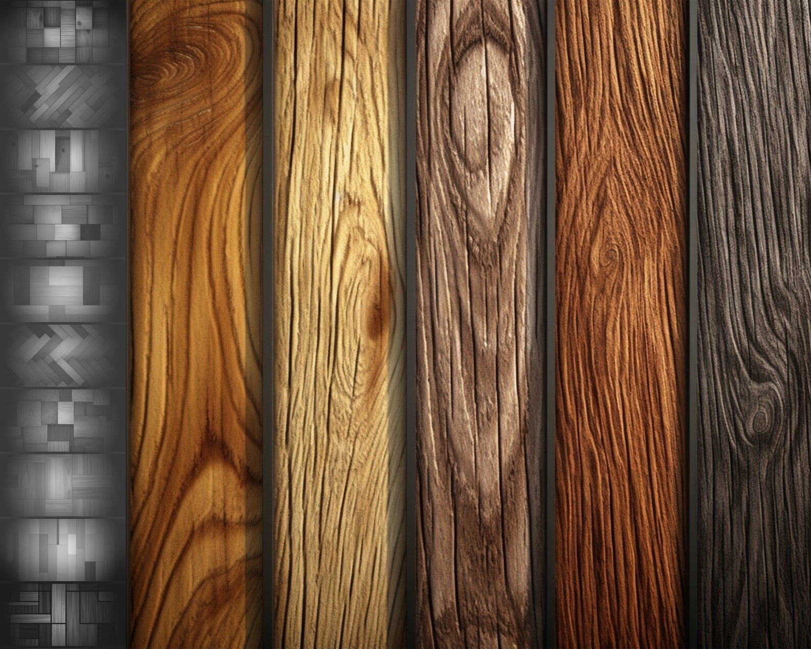100+ Procreate Wood Texture Brushes, Realistic Brushes for Procreate ...