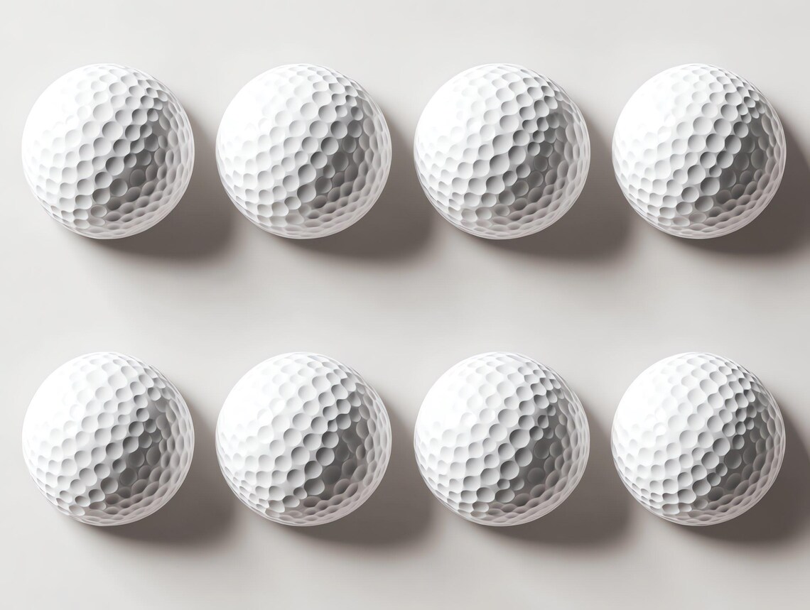 100+ Procreate Dimpled Golf Ball Brushes, Realistic Texture Brushes for ...