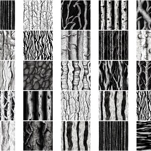 100+ Procreate Tree Bark Texture Brushes, Realistic Brushes for ...