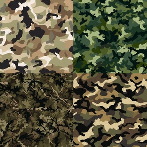 100+ Camo Texture Brushes, Realistic Brushes for Procreate, Instant ...