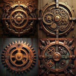 100+ Procreate Gears and Wheels Stamps, Gears and Wheels Brushes for ...